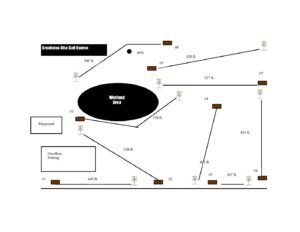 Disc Golf Course Map - Town of Fletcher, North Carolina
